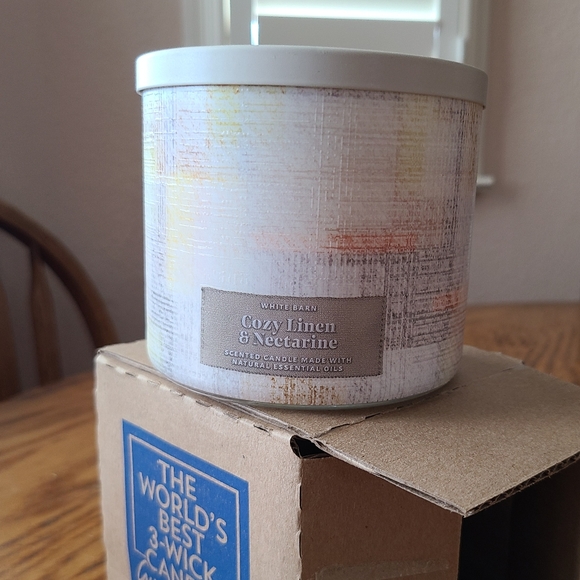 White Barn | Accents | Bogo 5 Offnwt White Barn Cozy Linen Nectarine ...